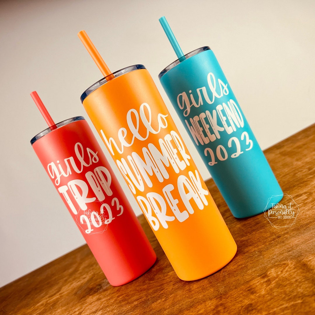 Hello Summer Break Cup - Etsy