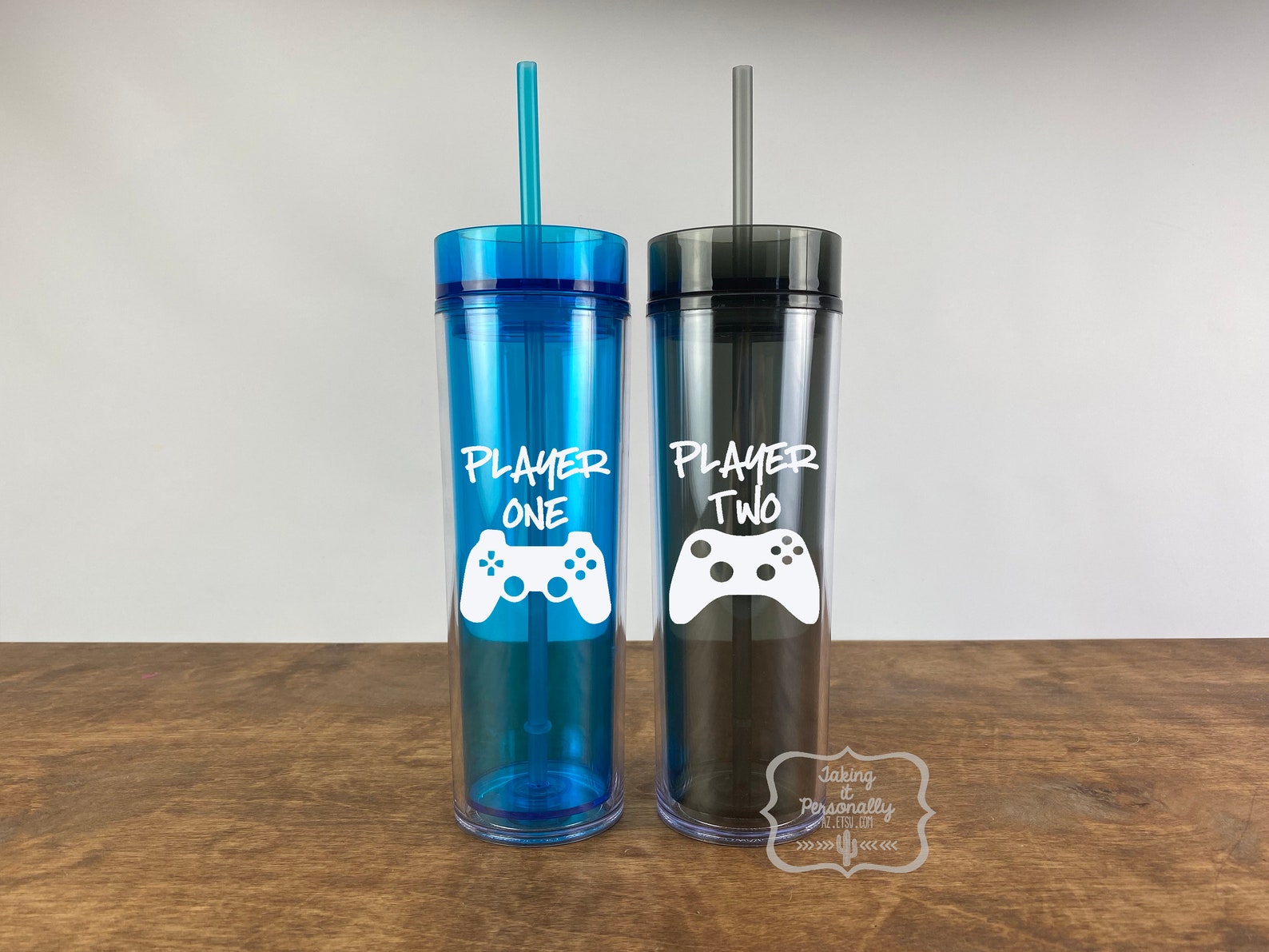 Best Friends Gamers SET Player One Player Two Game - Etsy