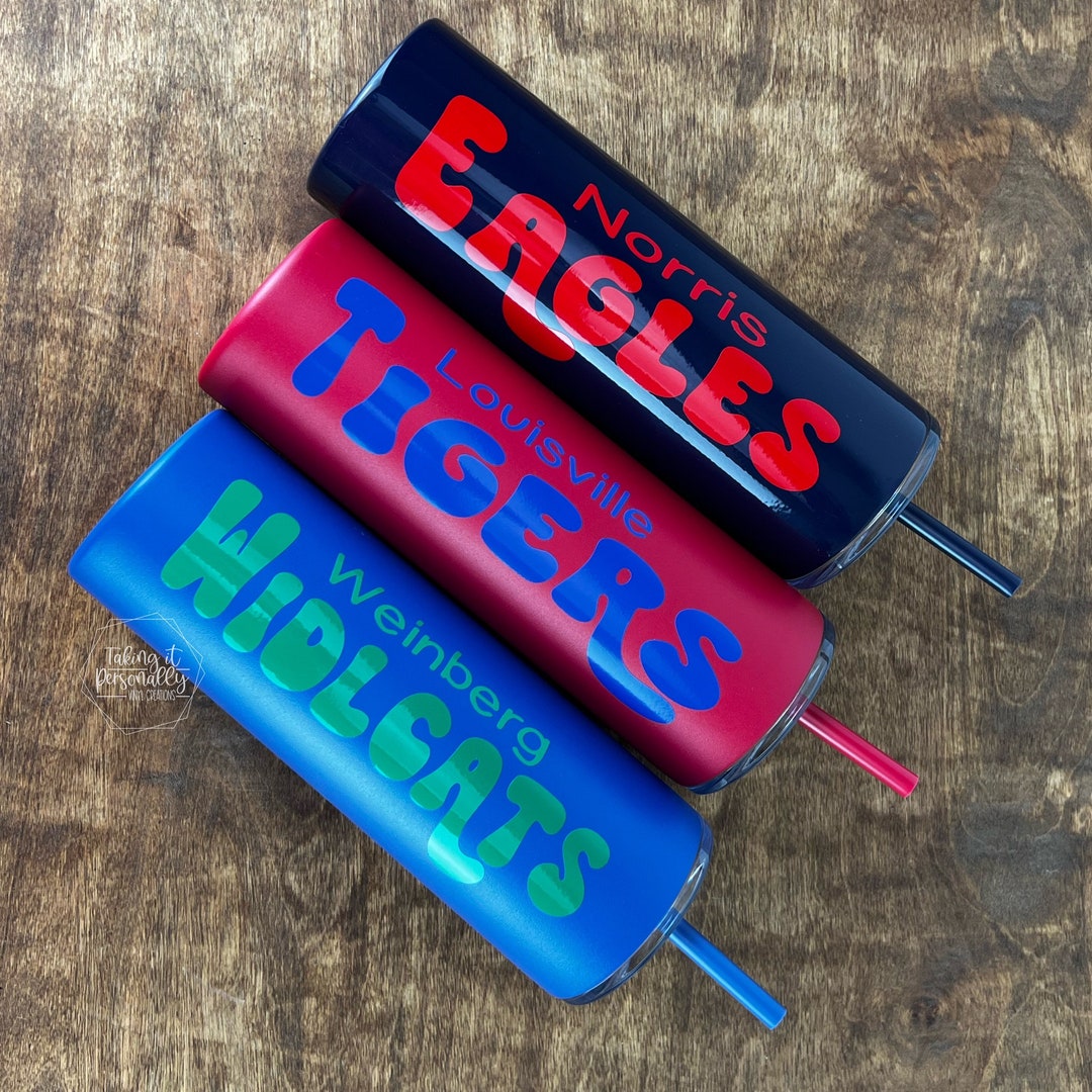 CUSTOM School Spirit Cup / Custom School Cup - Etsy