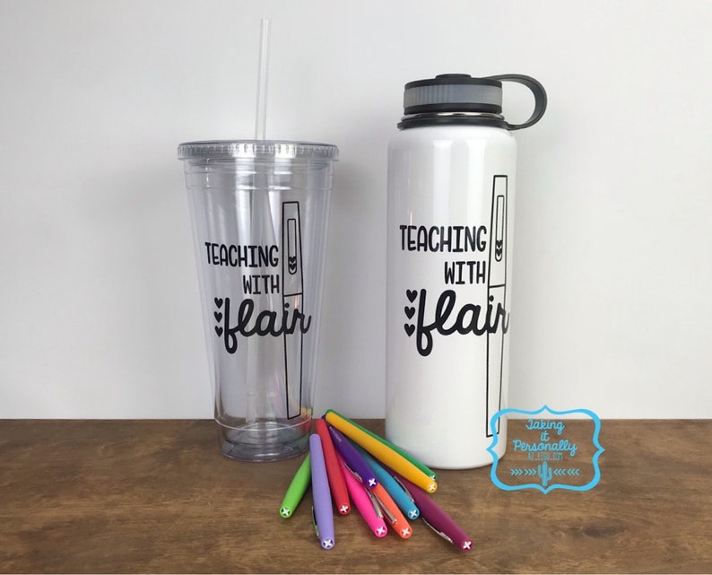 Teaching With Flair / Teacher Appreciation / Teacher Gift/ - Etsy