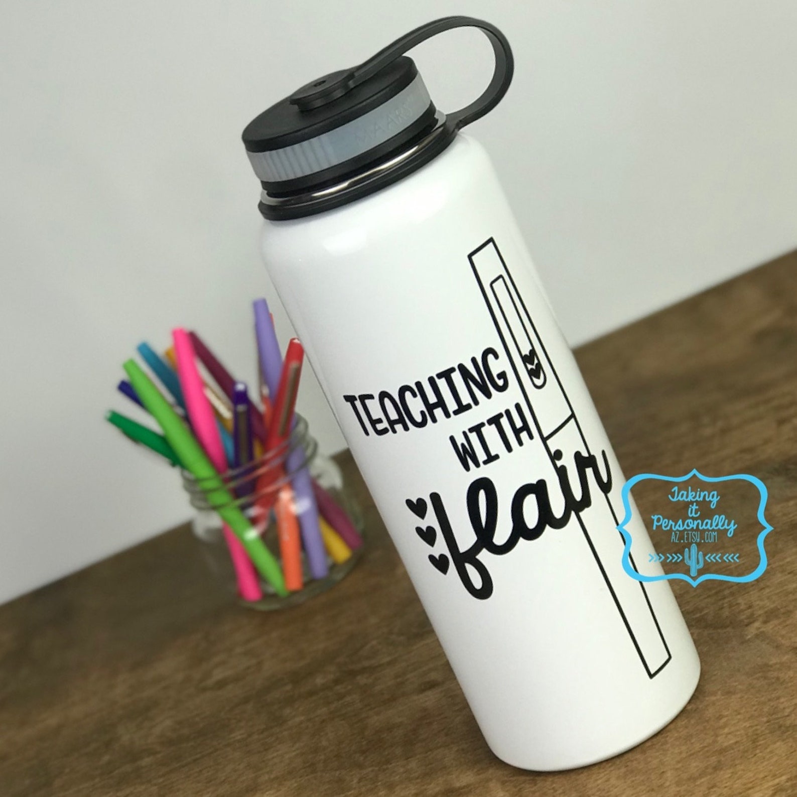 Teaching With Flair / Teacher Appreciation / Teacher Gift/ - Etsy