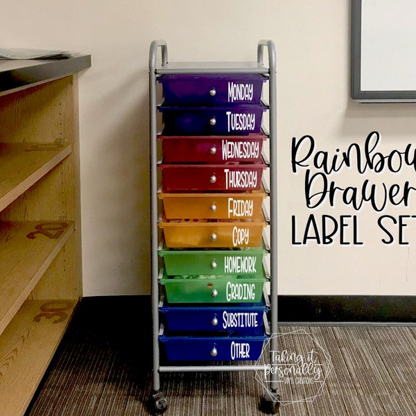 Drawer Decal - Etsy