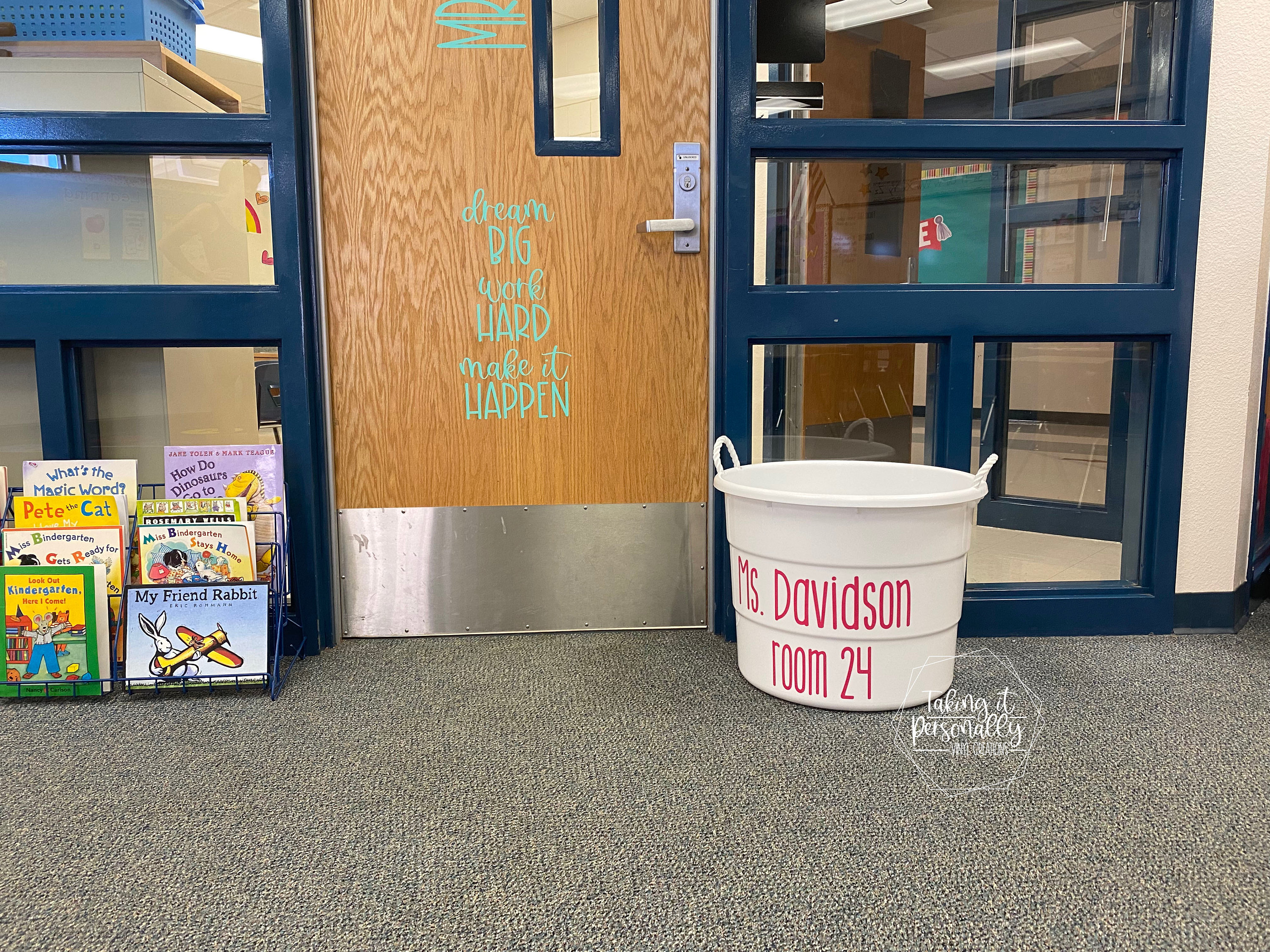 Lunch Bin Decal: Personalized Classroom Lunch Storage - Etsy