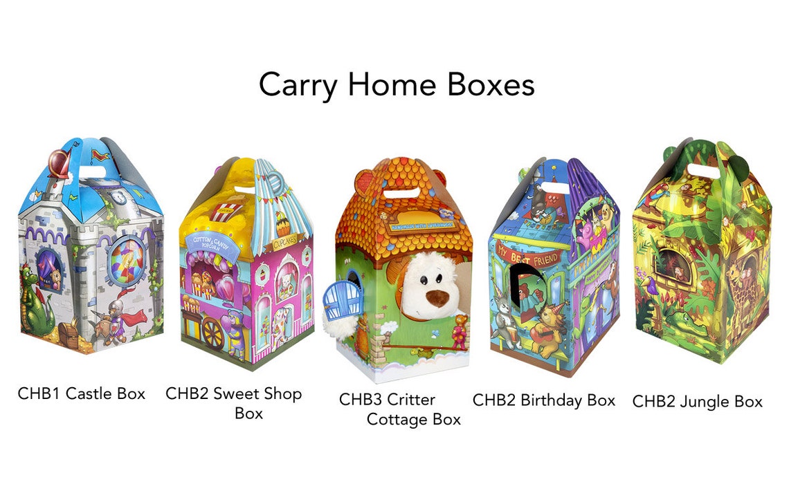Carry Home Boxes for 16" Animals (set of 6) - Etsy