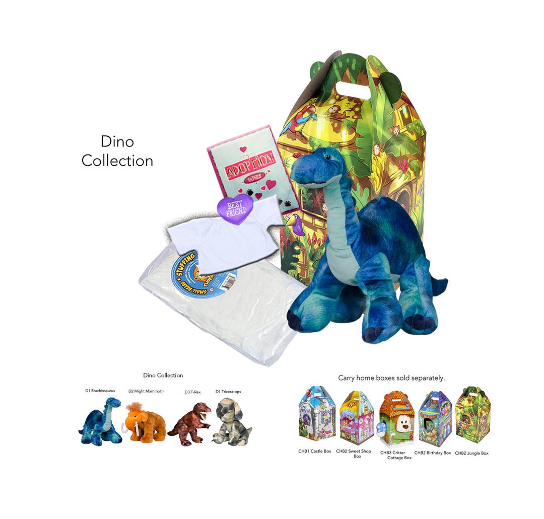 DIY Stuff-your-own-16"animal Kid's Birthday Party Supply Kit (set of 6 ...