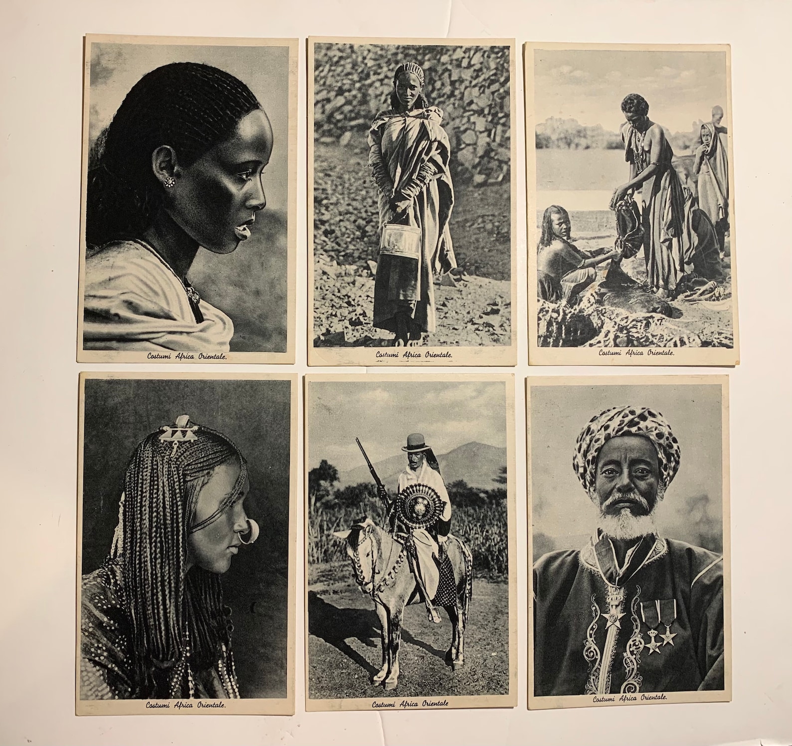 24 Vintage Oriental AFRICA POSTCARDS - Etsy