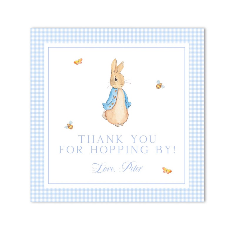 Peter Rabbit Tags - Etsy