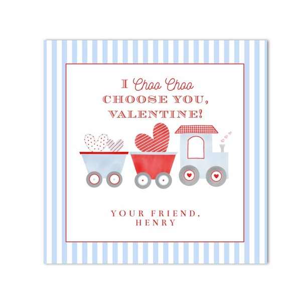 I Choo Choo Choose You Card Printable - Etsy