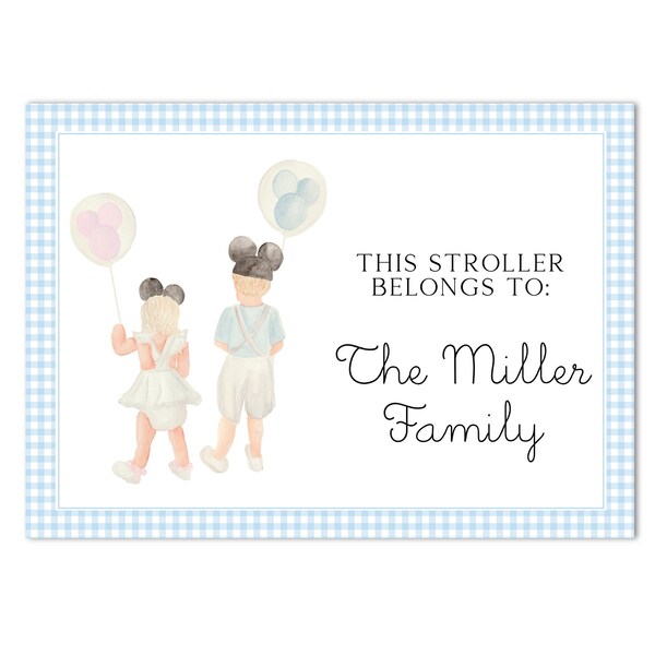 Stroller Sign - Etsy