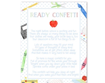 Jitter Glitter Poem - Etsy