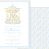 Watercolor Peter Rabbit Birthday Invitation Blue Gingham Peter Rabbit ...