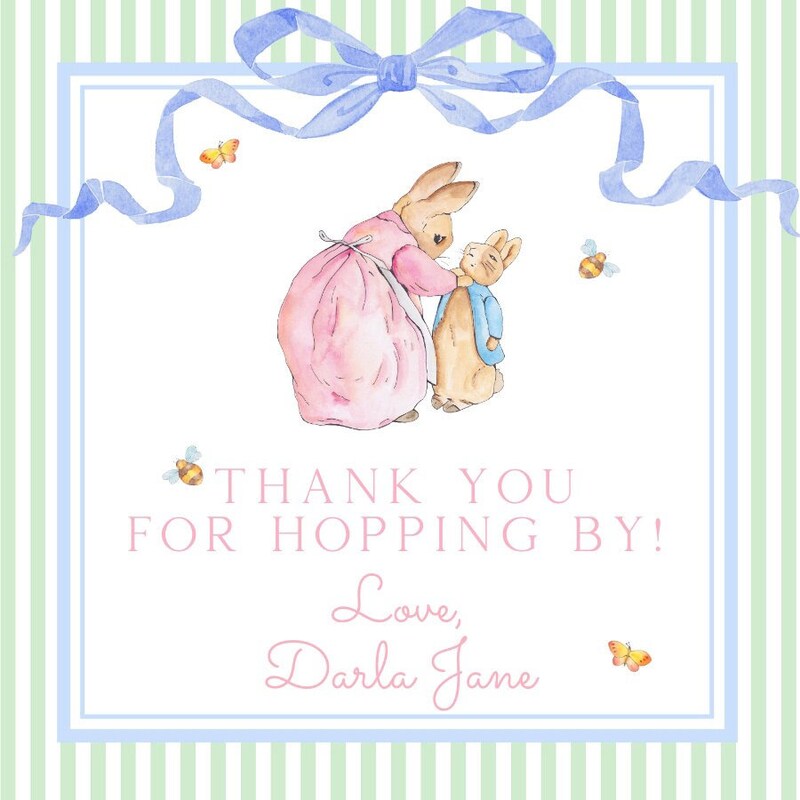 Peter Rabbit Tags - Etsy