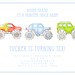 Printable Preppy Monster Truck Birthday Invitation Boom - Etsy
