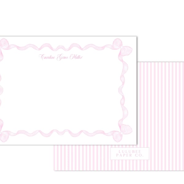 Preppy Thank You Card Download - Etsy