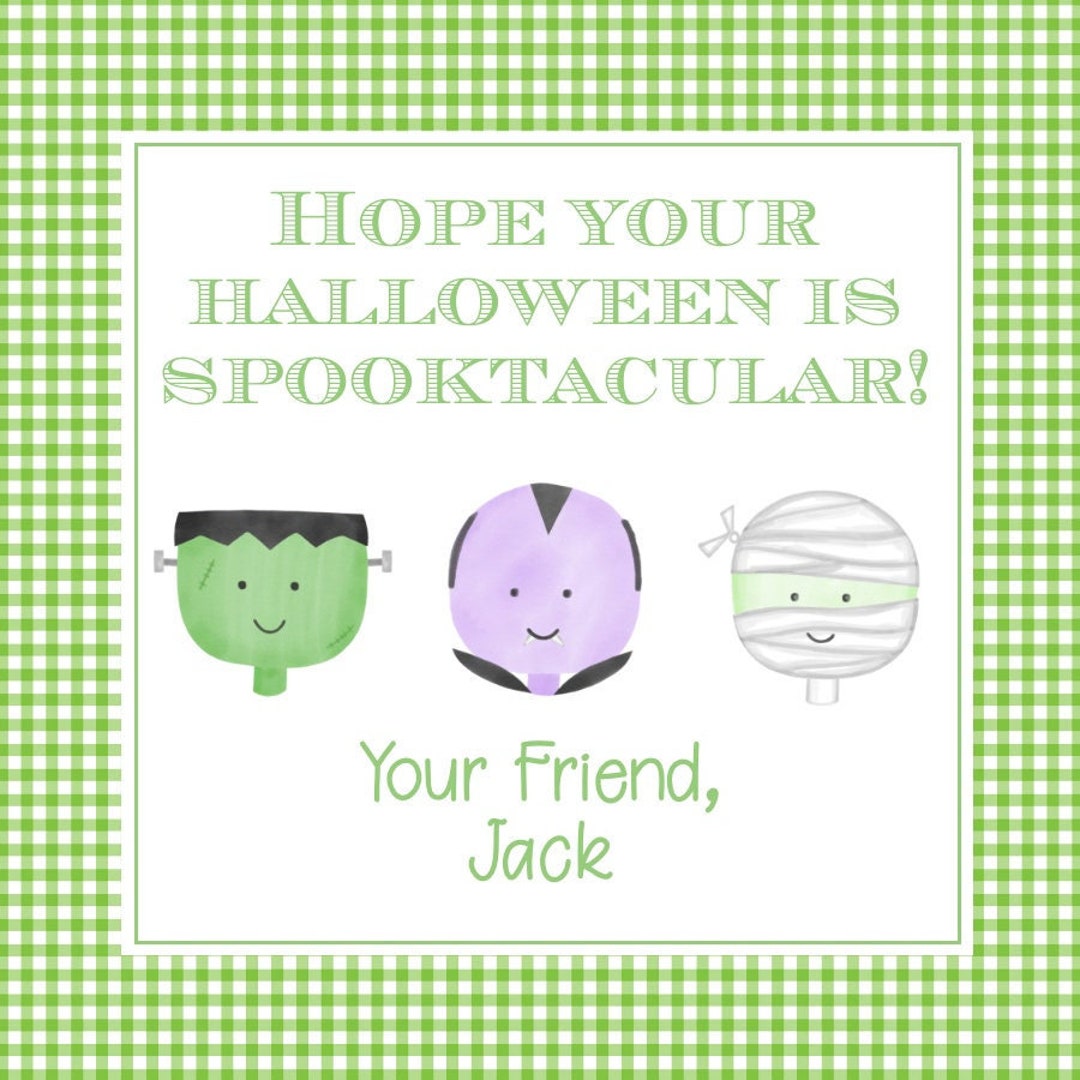 Halloween hope Your Halloween is Spooktacular - Etsy