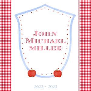 Printable School Memories Book Cover + Backer | 8.5x11" | Customizable ...