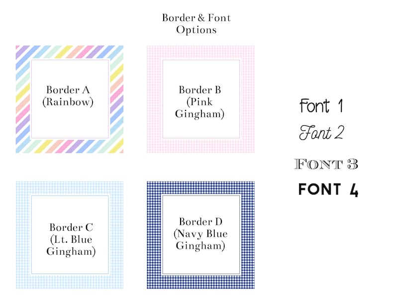 Build a Bag Tag! Professionally Printed & Laminated Bag Tags; You ...