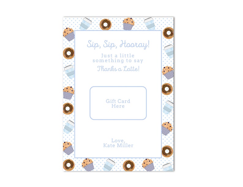 Printable Teacher Appreciation Week Coffee Gift Card Holder - Etsy