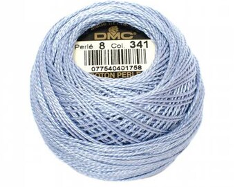 DMC Perle Cotton Thread Size 8 Variegated Royal Blue 113 Royal - Etsy