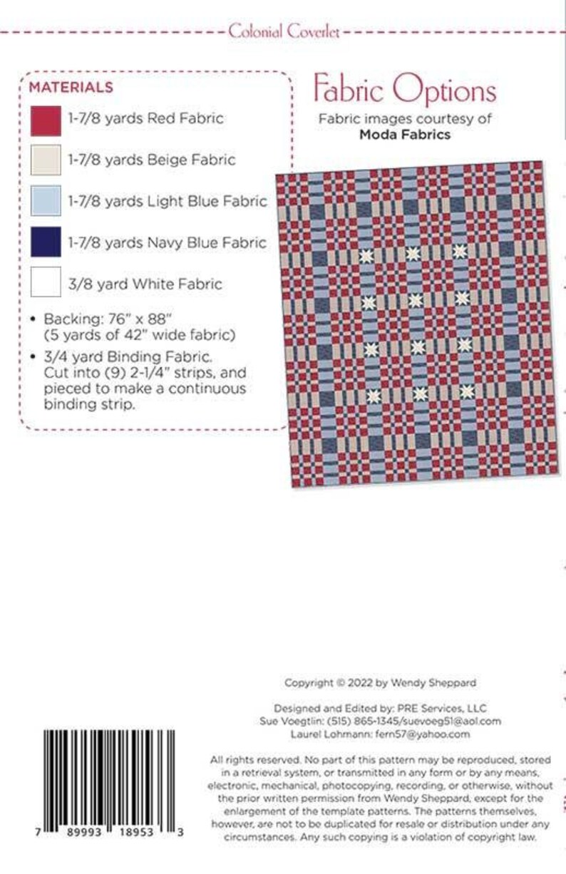 Colonial Coverlet by Wendy Sheppard / WS 53 - Etsy