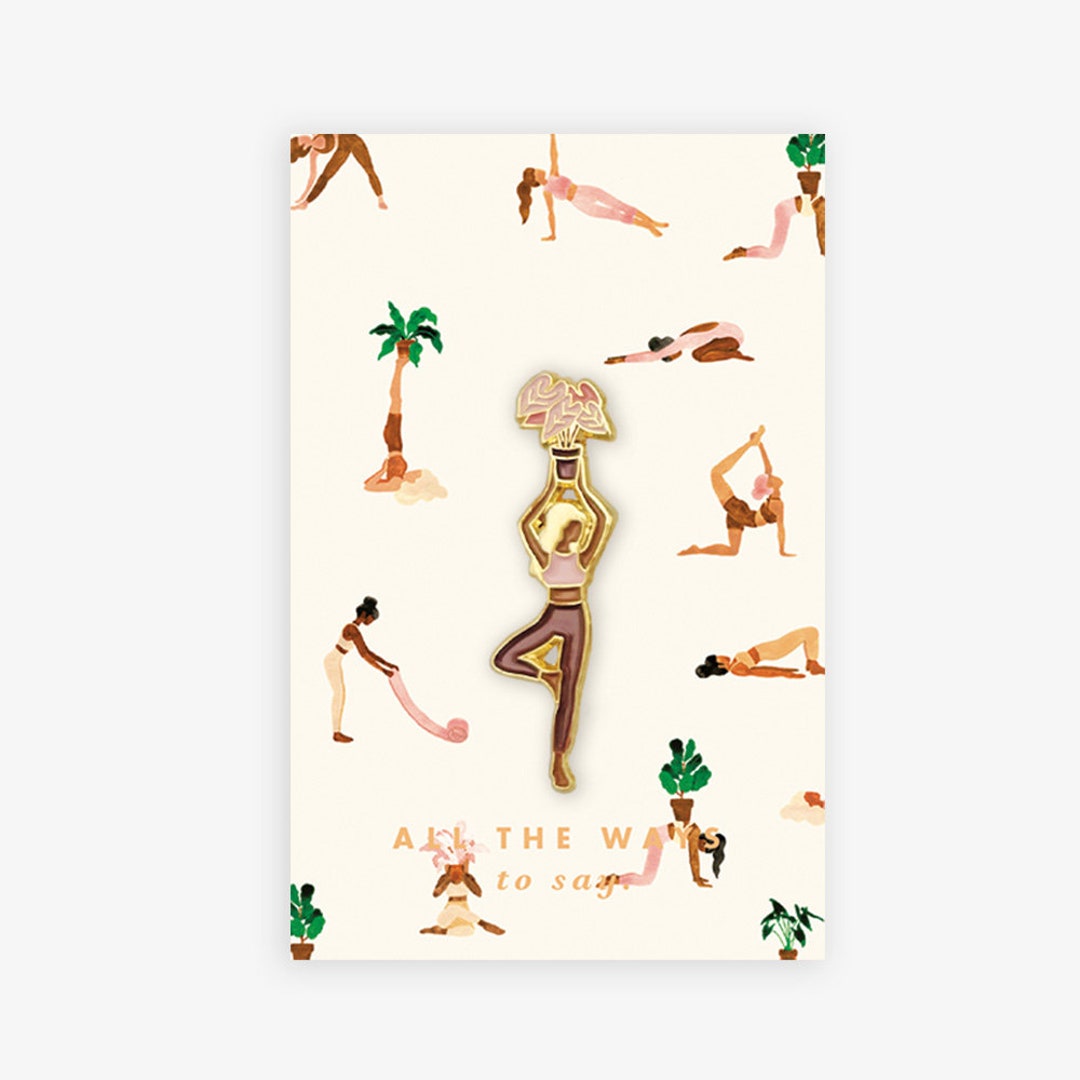 Pins Yoga Plant - Etsy