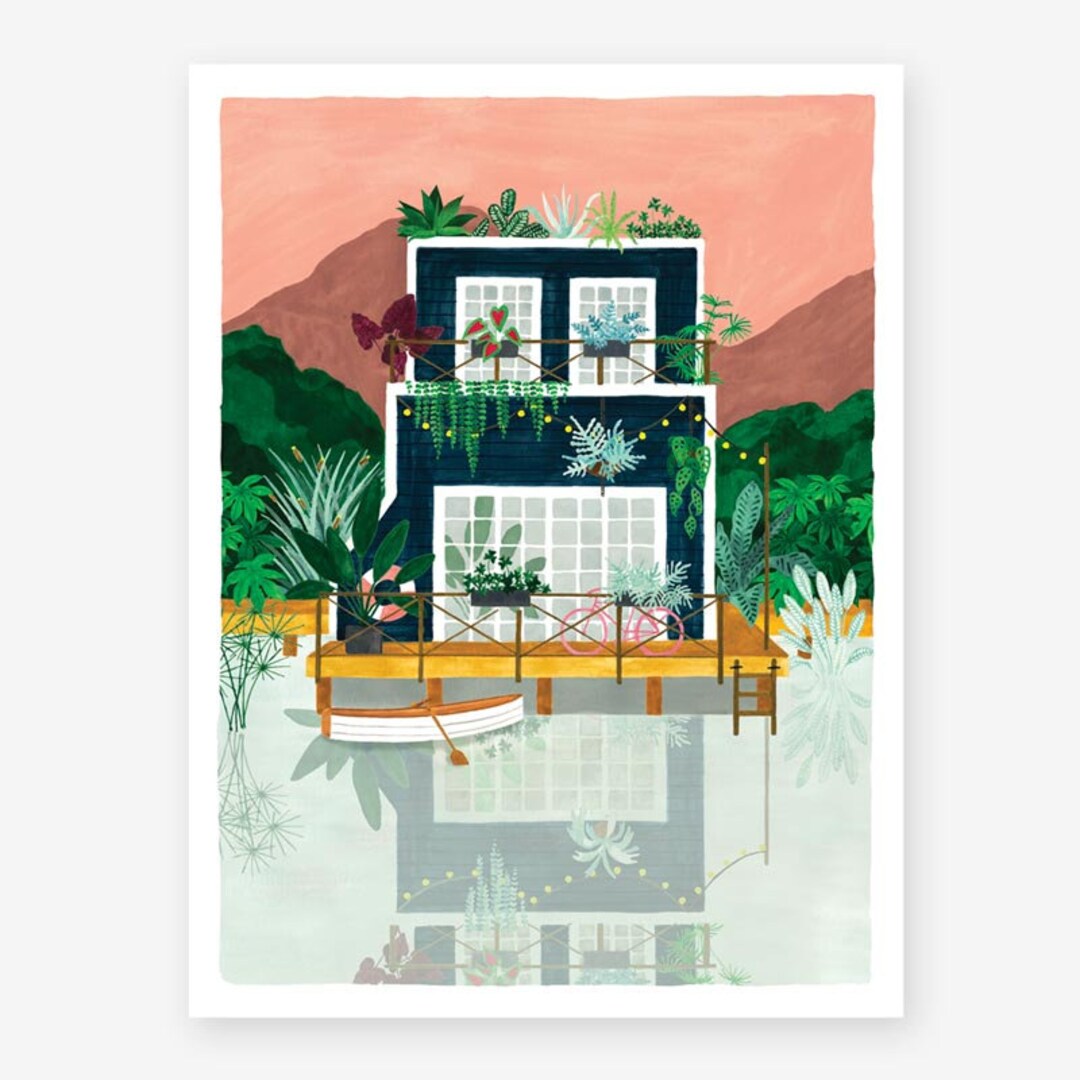 Cabin Poster - Etsy