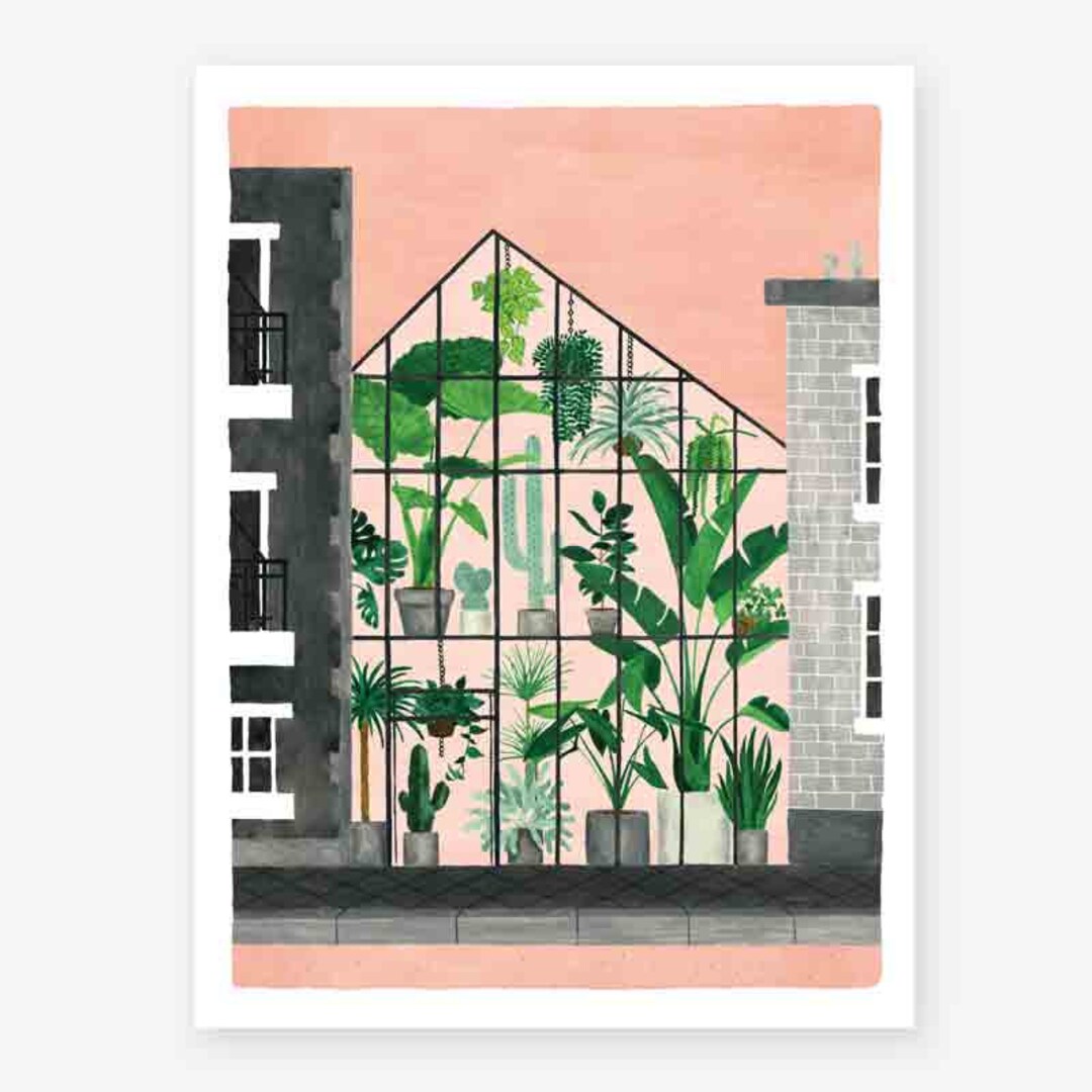 Greenhouse - Poster - Etsy