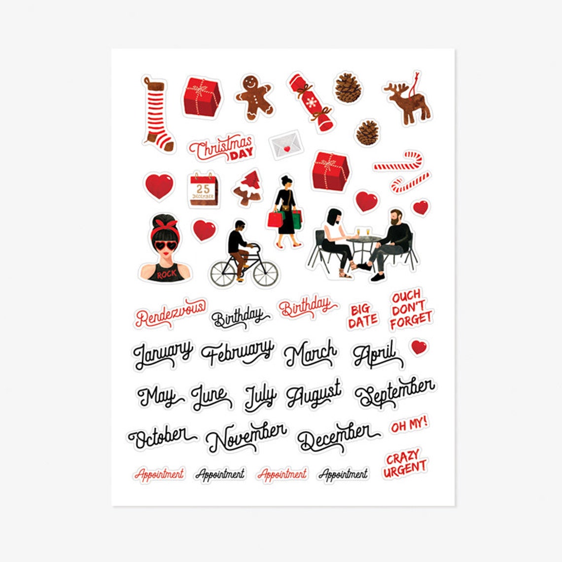 All The Ways to say Stickers Set of 3 sheets | Etsy