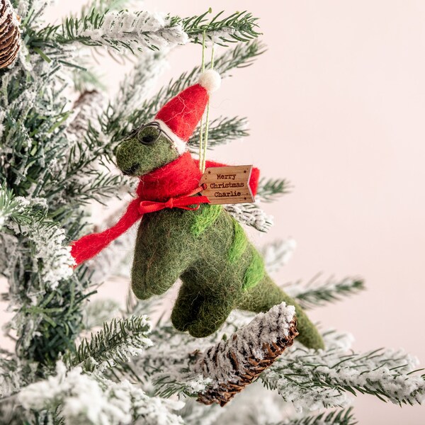 Dinosaur Tree Decorations - Etsy