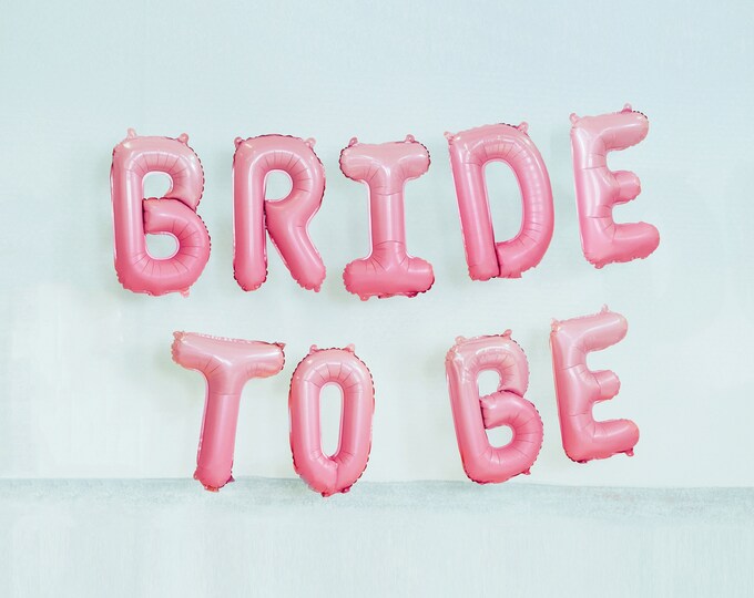 Pink Bride to Be Balloon Garland - Hen Party Balloon Hen Do Photo ...