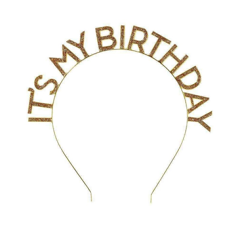 It's My Birthday Headband Three Colour Options | Etsy