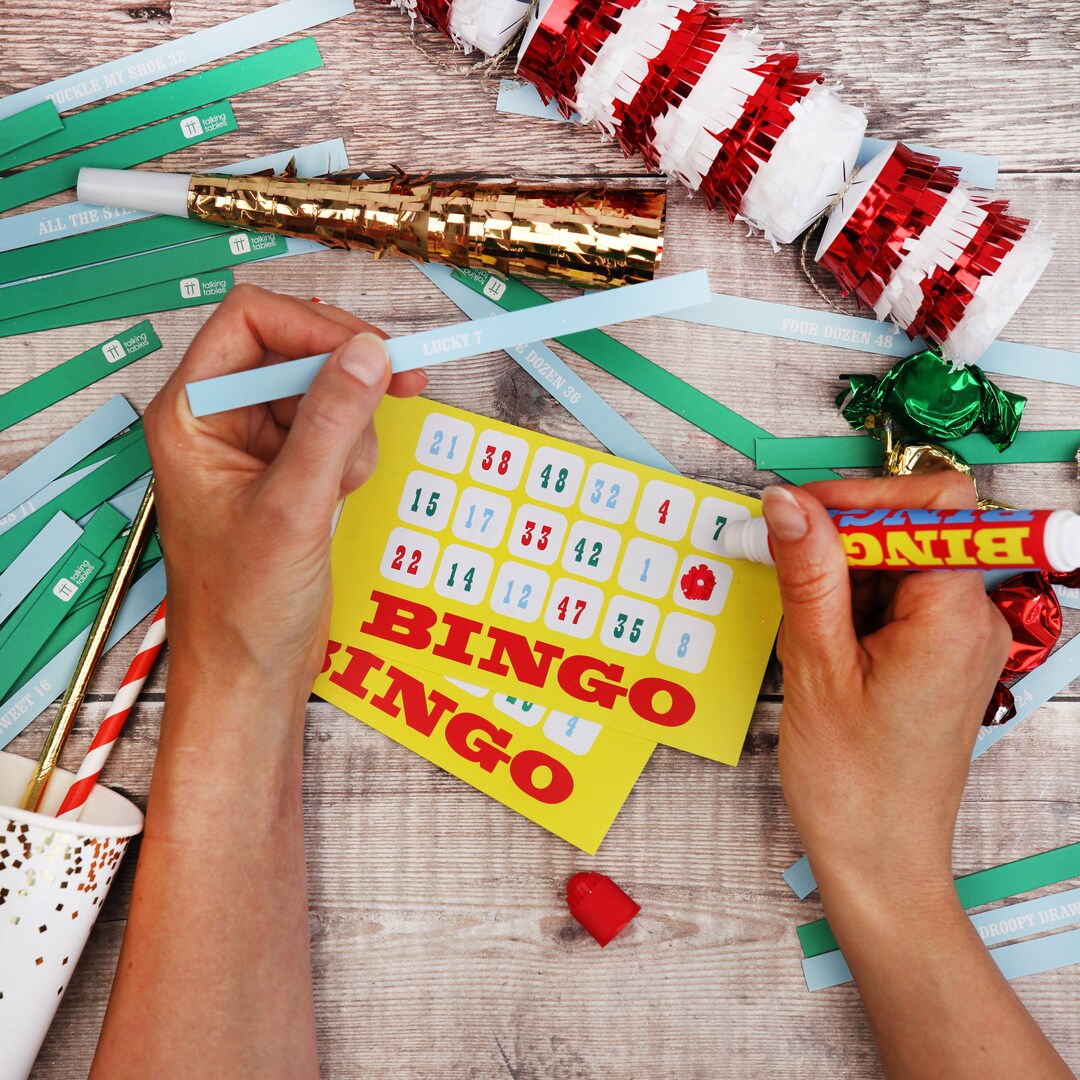 Host Your Own Bingo Game Family Games Night Childrens Gift - Etsy