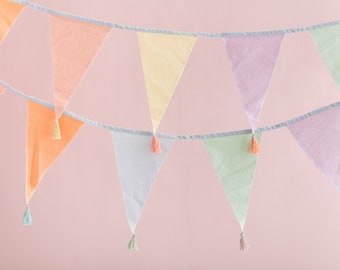 Pastel Bunting | Etsy