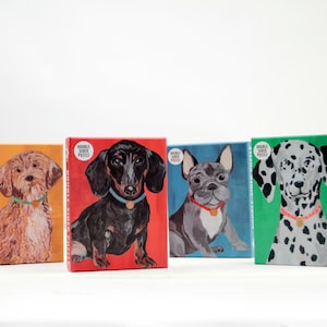 100 Piece Dog Jigsaw Puzzle - 4 Designs - Dog Lover Gift Dog Themed ...