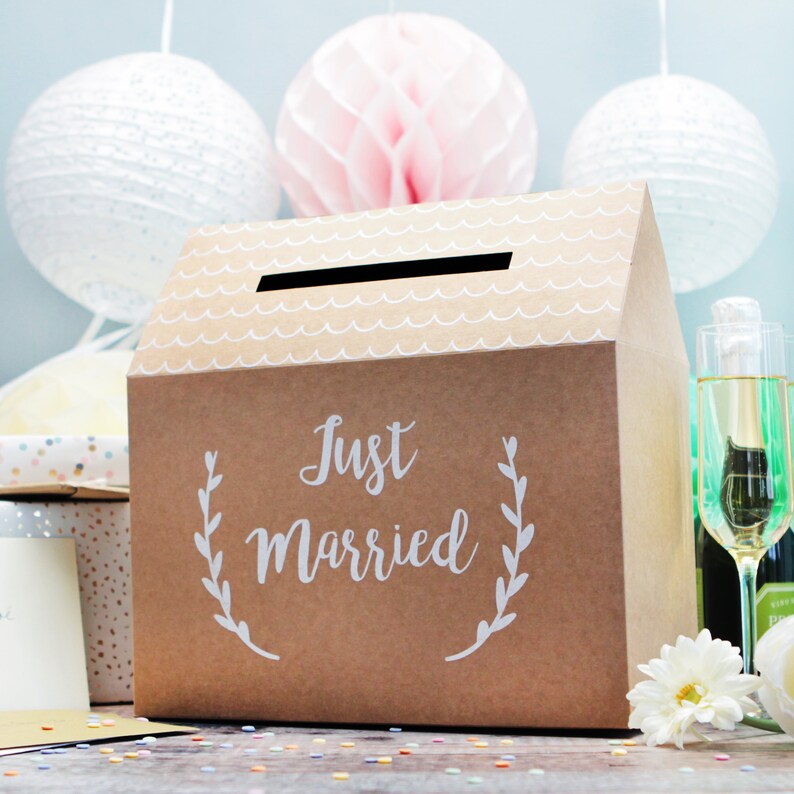 Wedding Greetings Card Box Wedding Post Box Wedding Card Box | Etsy UK