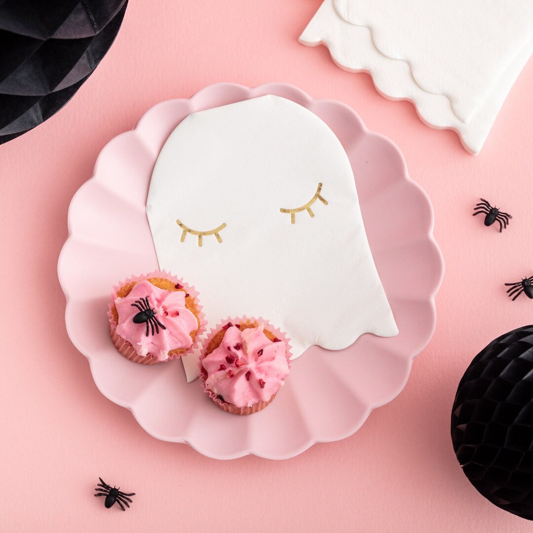 Ghost Shaped Napkins 20 Pack Halloween Ghost Napkins - Etsy