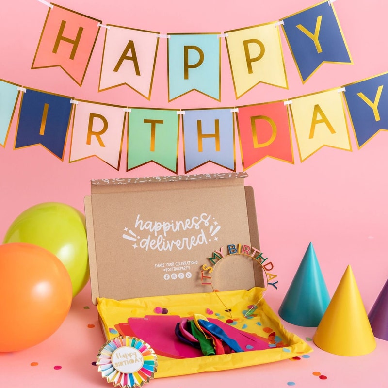 Birthday Box - Etsy