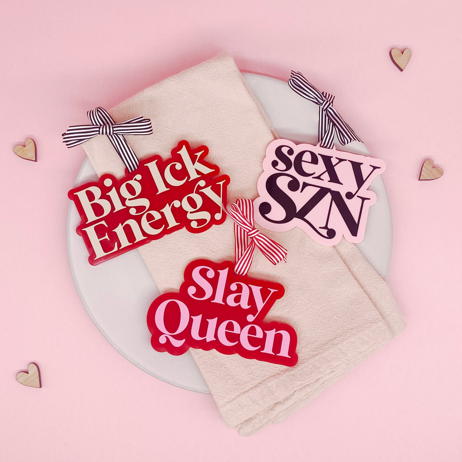 Slay Queen Hanging Tree Decoration - Christmas Gift Acrylic Decorations ...