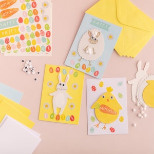 Easter Craft Card Making Kit - Makes - Cards - Easter Crafts Kids ...