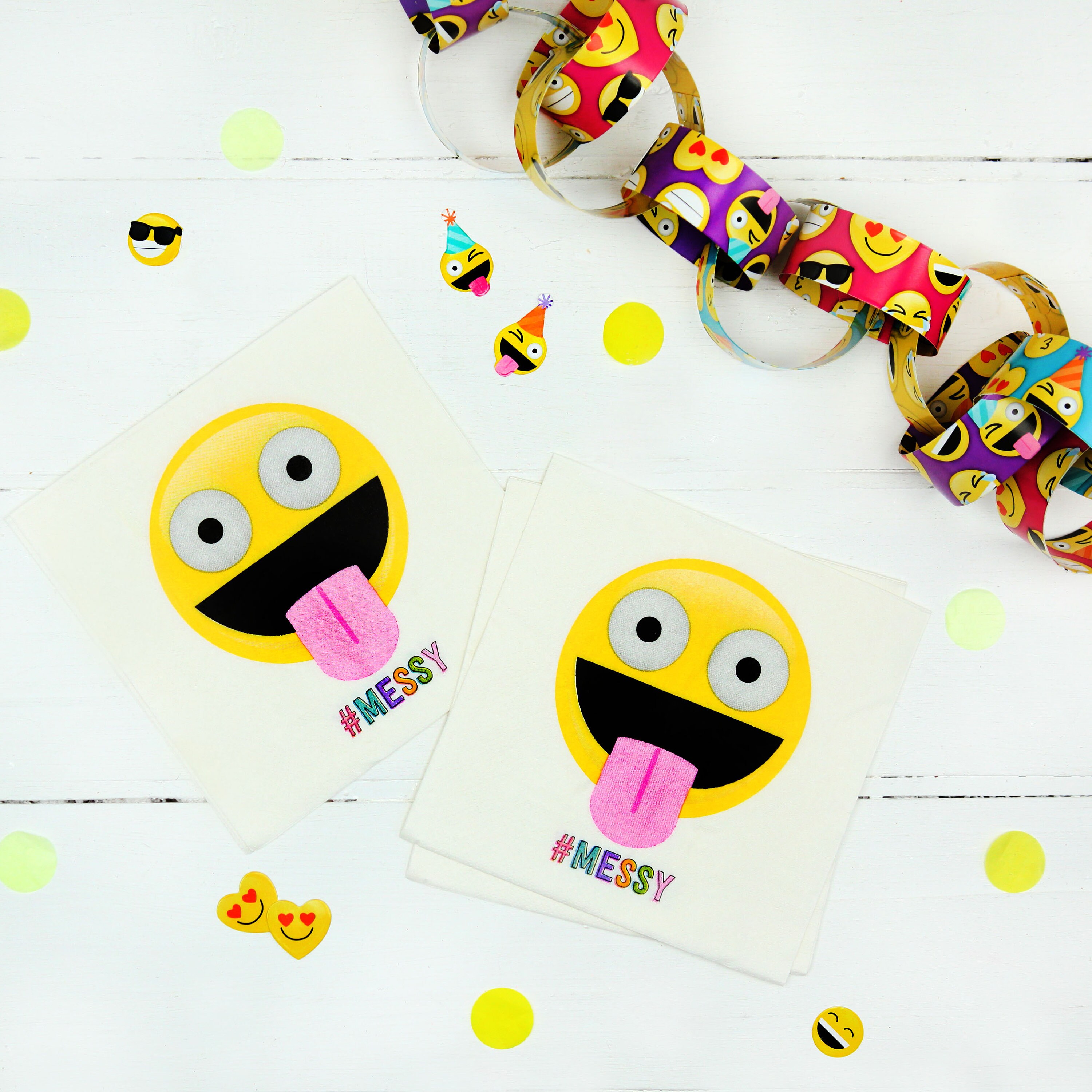 Emoji Paper Chains 40 Pack Crafts For Kids Children's | Etsy