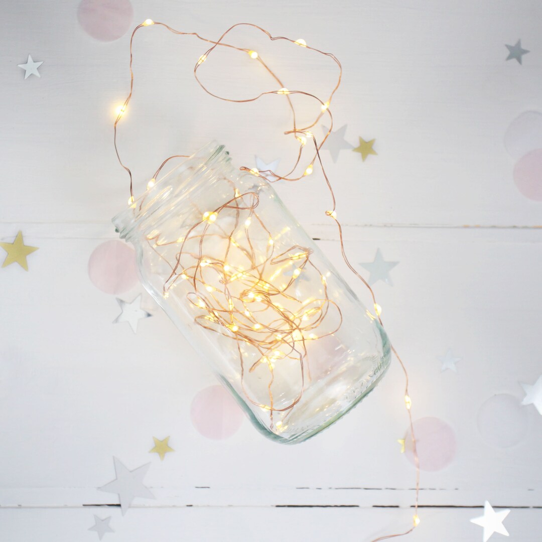 Gold LED String Lights - Gold Decorations Wedding Table Decorations ...