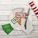 Christmas True or False Game Festive Themed Family Games Festive Table ...