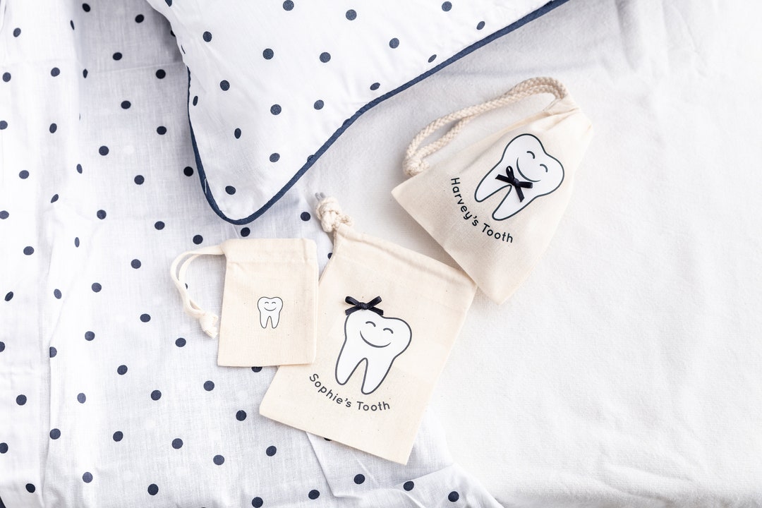 Personalised Tooth Bag Lost Tooth Keepsake Box Tooth Fairy - Etsy
