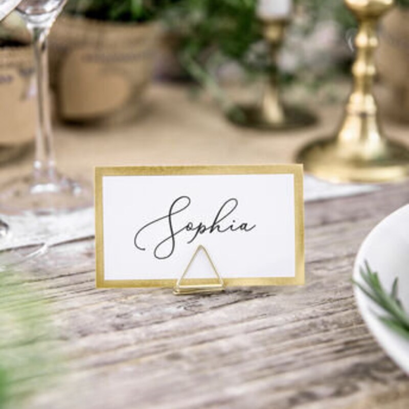 Place Card Holder - Etsy