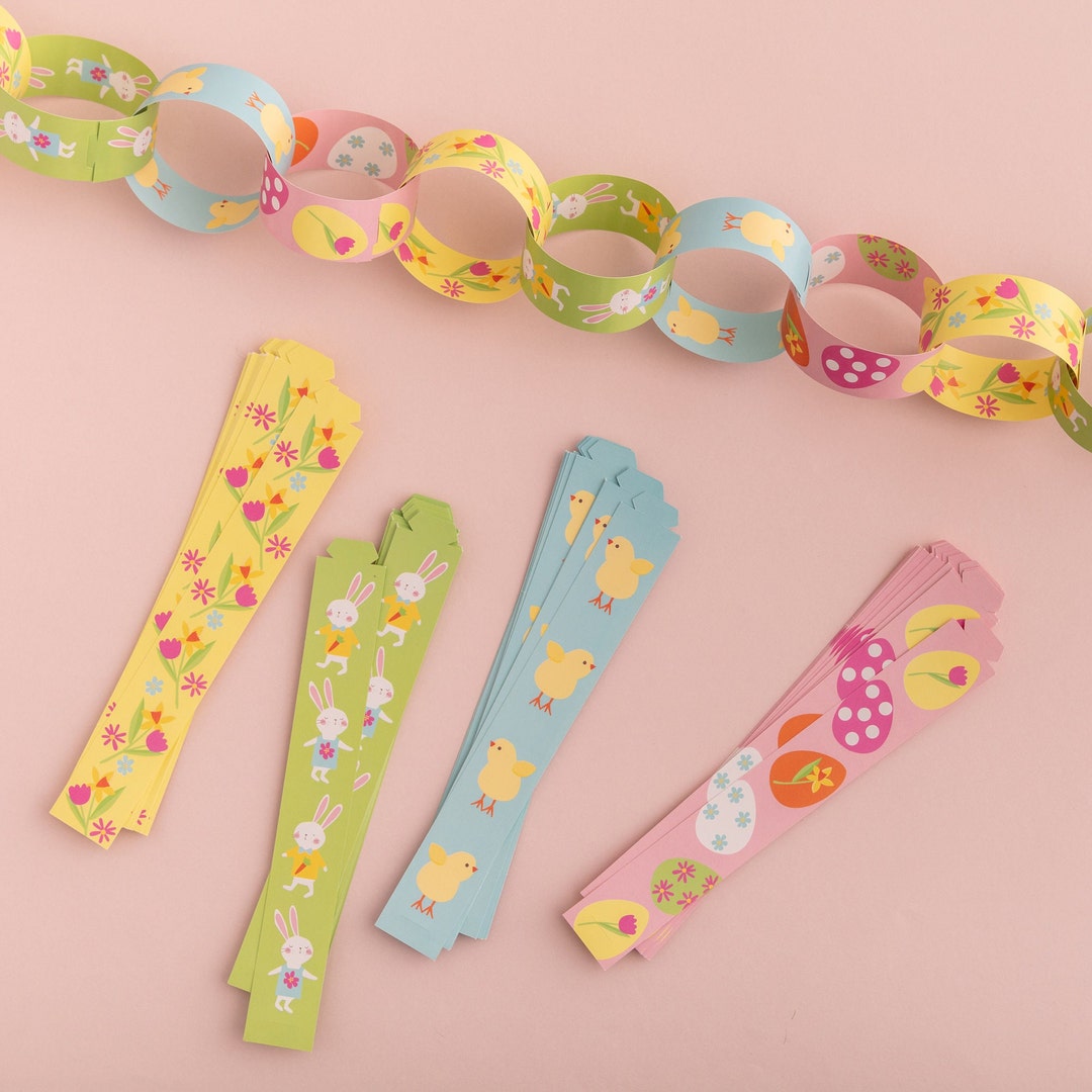 Easter Animals Paper Chains - Easter Crafts Kids Activities Children ...