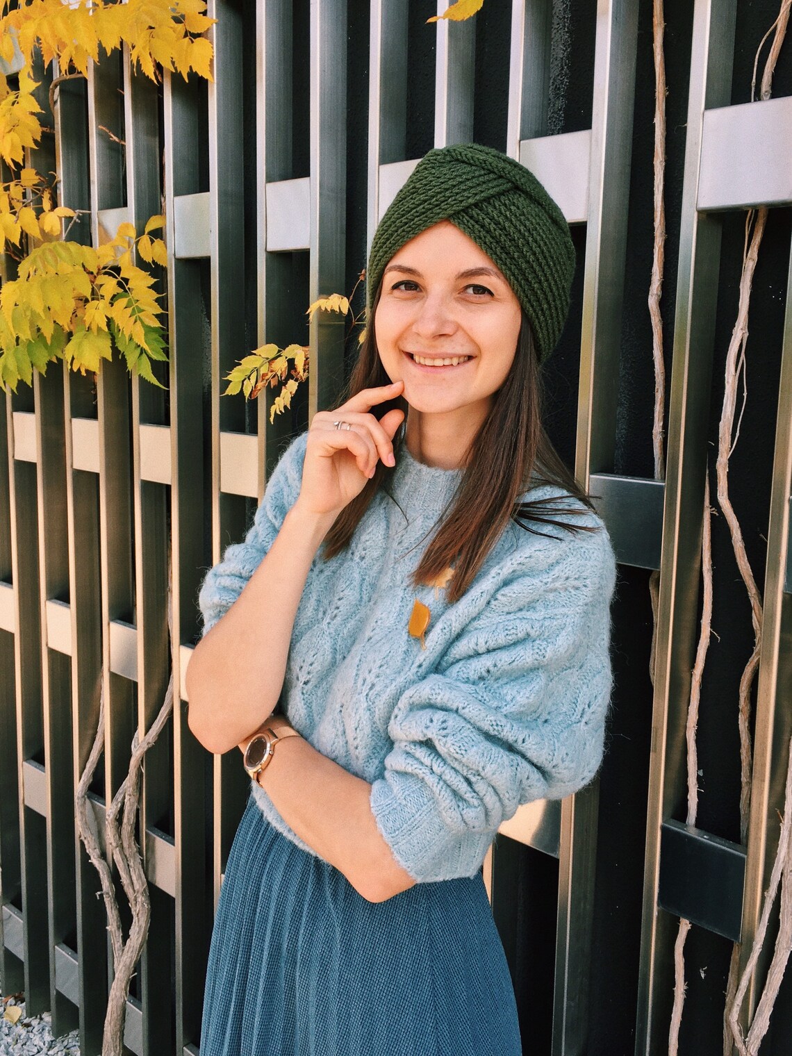 Turban Hat Fashion Headwrap Knit Headband Full Turban Hat - Etsy