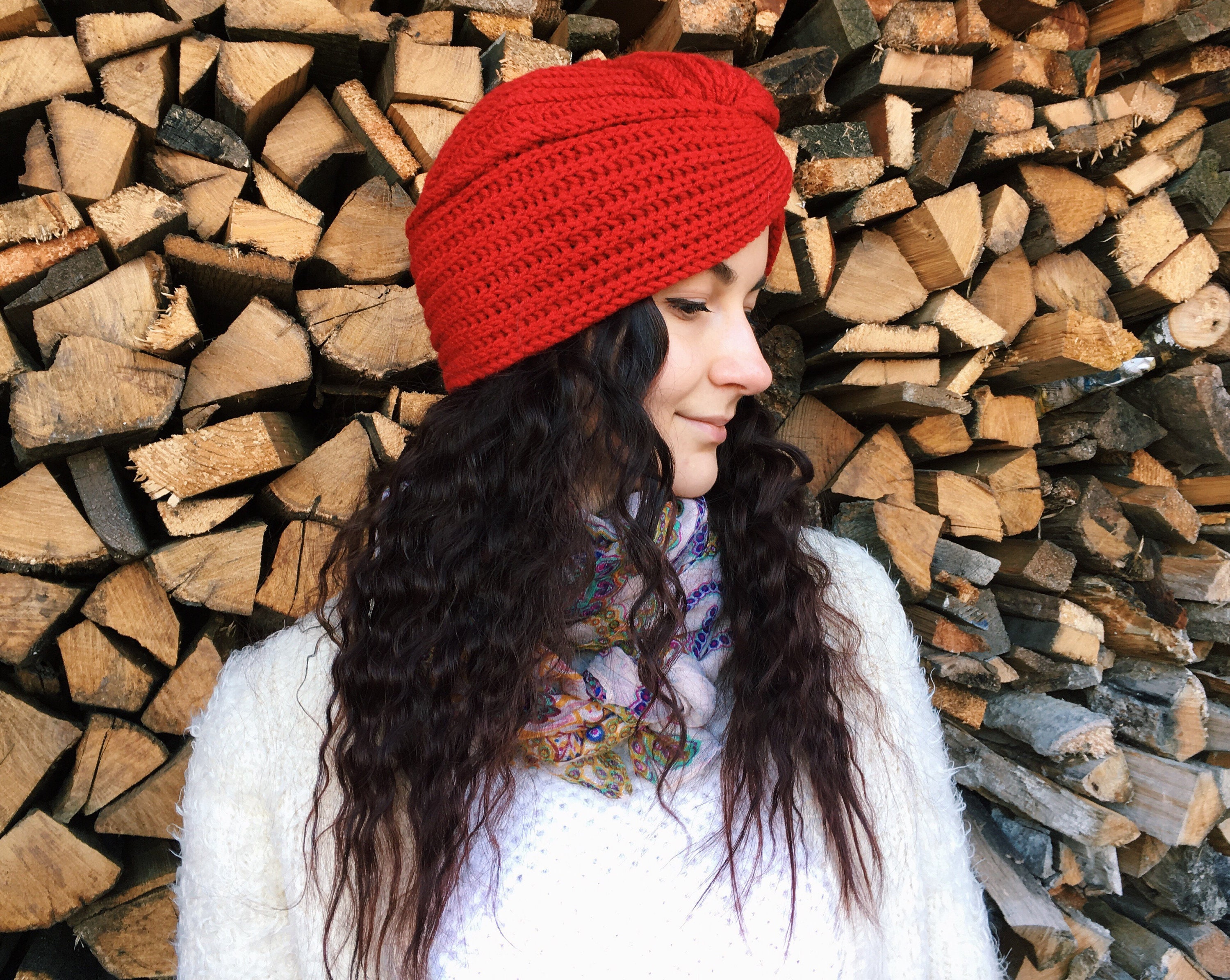 Turban Hat Fashion Headwrap Knit Headband Full Turban Hat - Etsy