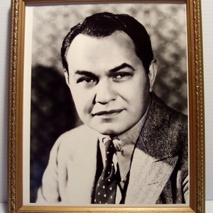 Edward G. Robinson, Rare Original AP Associated Press Photo of Edward G ...