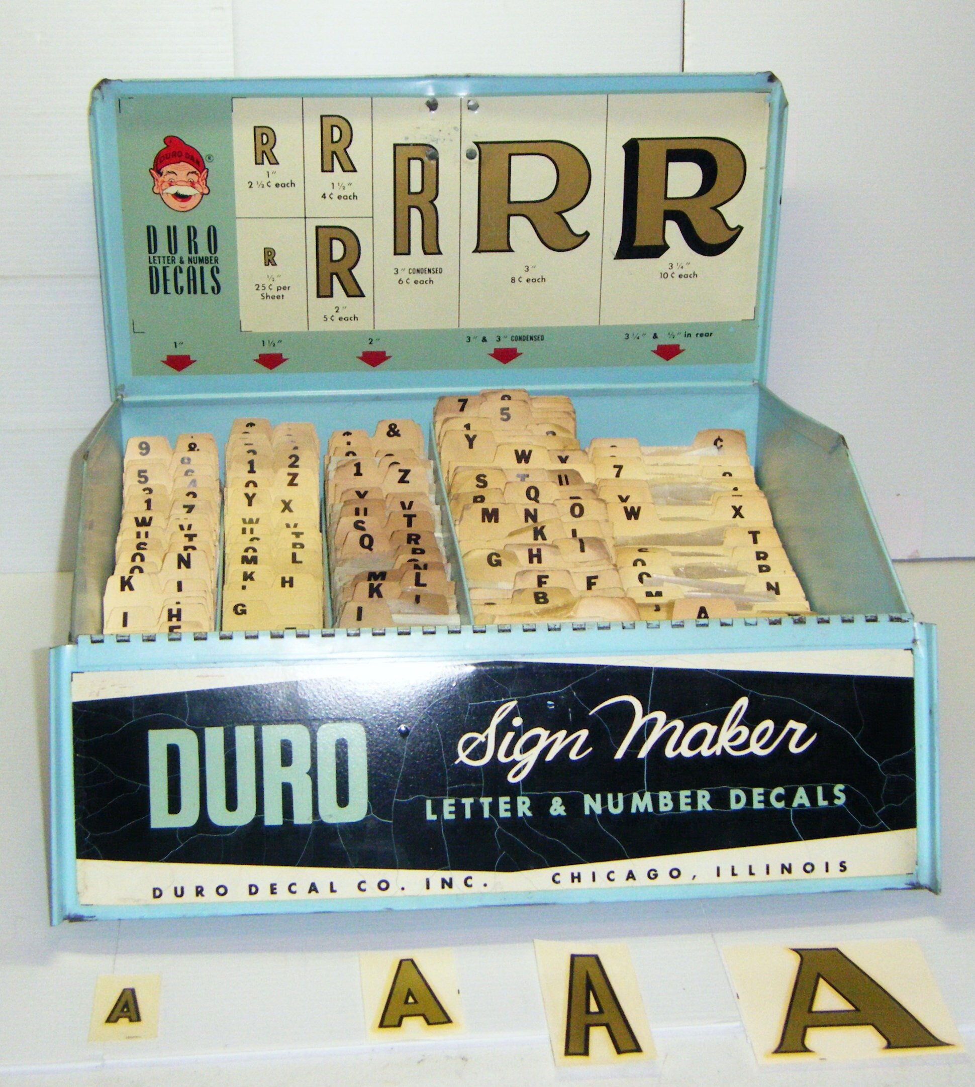 38％割引一番の DURO DECAL CO.DECAL SIGNS CASE ビンテージ ケース 雑貨 アンティーク/コレクション-OTA ...