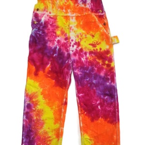 Custom Made Tie Dye Overalls - MADE TO ORDER (in 2 Weeks) *you Choose ...